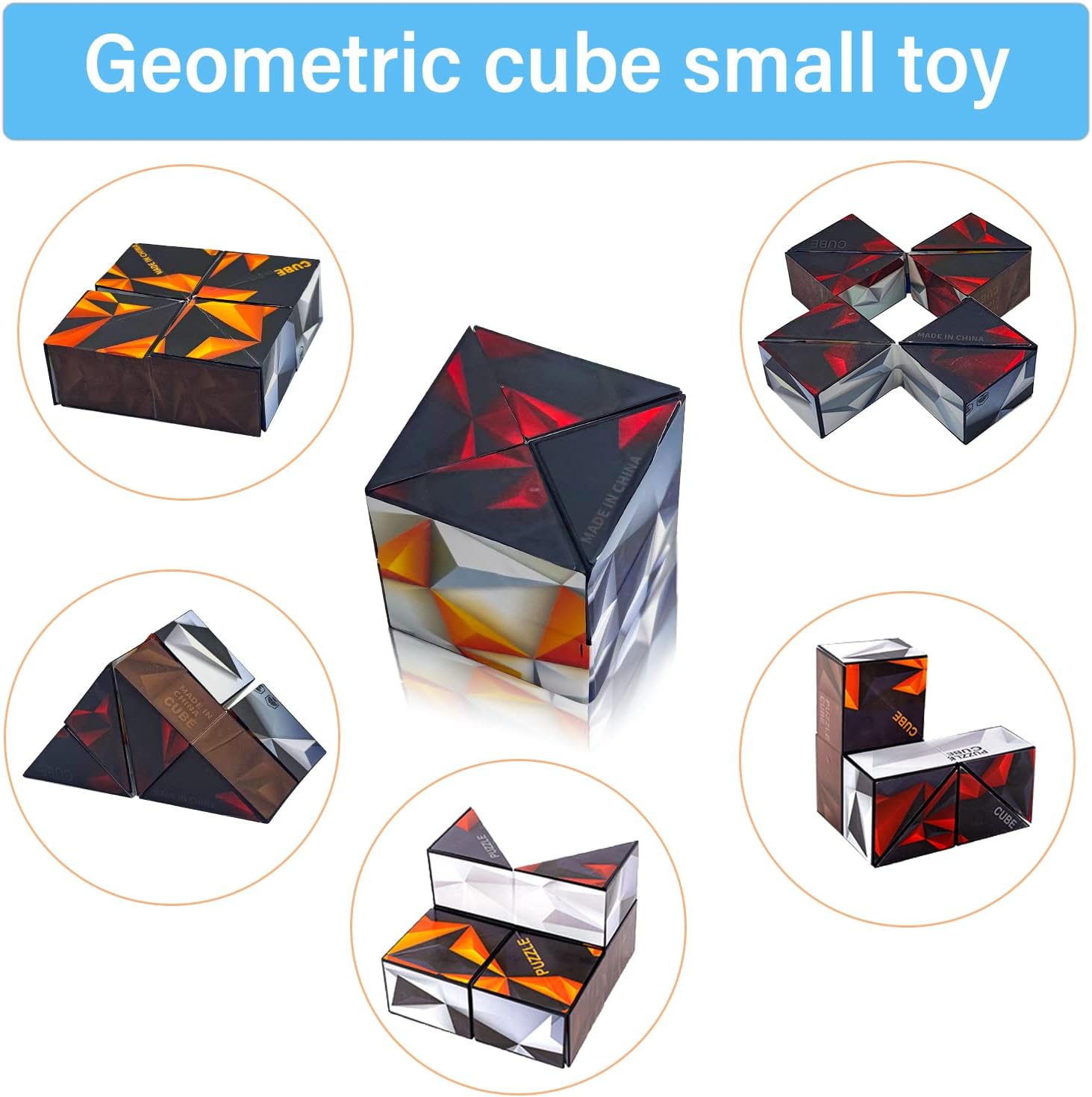 Infinity 3D Changeable Shape Shifting Origami Cube – Fidget & Co.