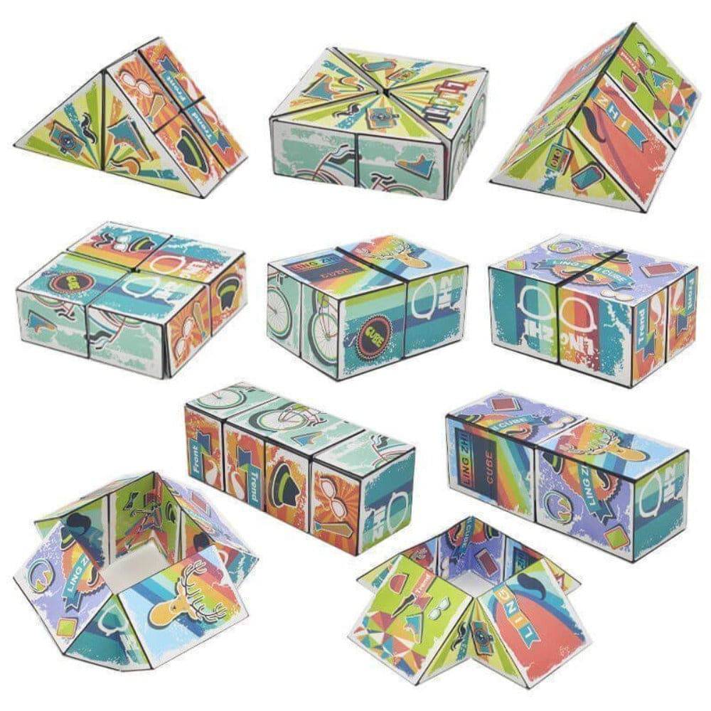 Infinity 3D Changeable Shape Shifting Origami Cube – Fidget & Co.