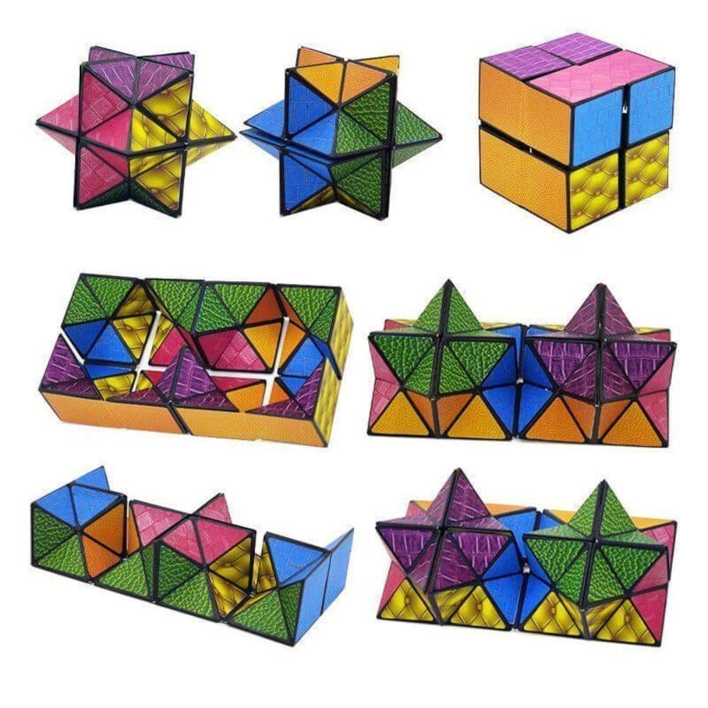 Infinity 3D Changeable Shape Shifting Origami Cube – Fidget & Co.