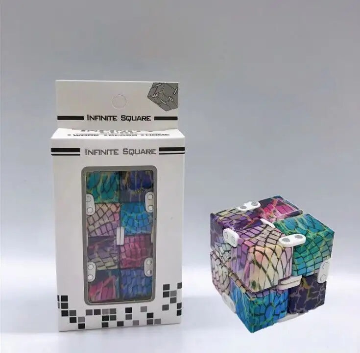 Snake Skin Print Infinity Cube | Infinity Cube Fidget | Cubes – Fidget ...