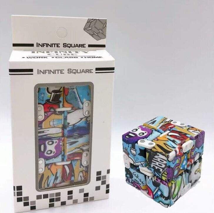 Comic Infinity Cube | Infinity Cube | Cubes – Fidget & Co.