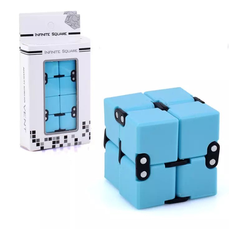 Blue Infinity Cube | Fidget – Fidget & Co.