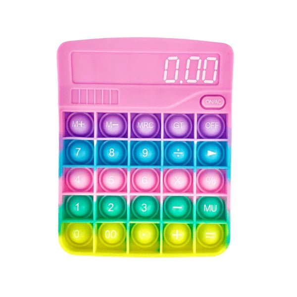 POP IT Pastel Calculator - Sensory Fidget – Fidget & Co.
